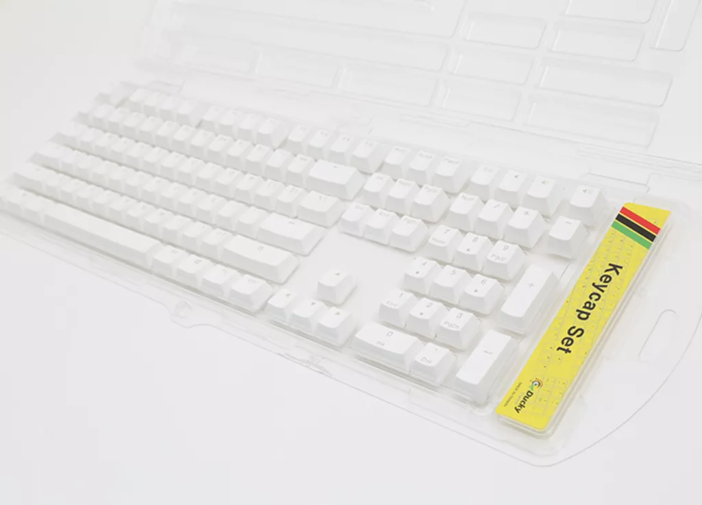 Ducky White Backlight – PBT Double Shot Keycap : Meckeys.com : Keycaps
