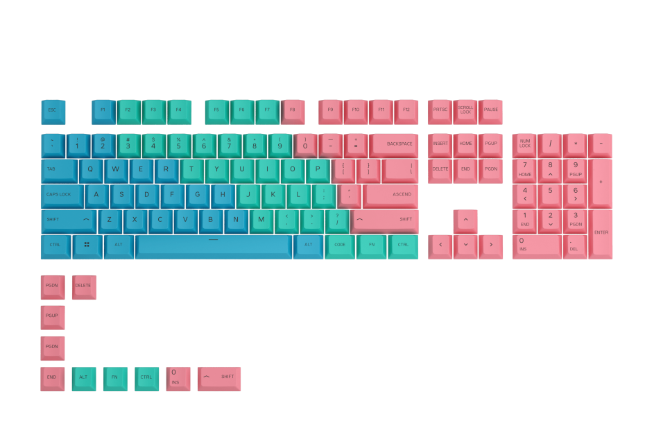 MAC Apple XDA Keycap : Meckeys.com : Keycaps