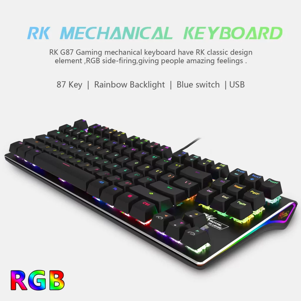 Royal Kludge RK G87 : Meckeys.com : 80% Keyboard / TKL