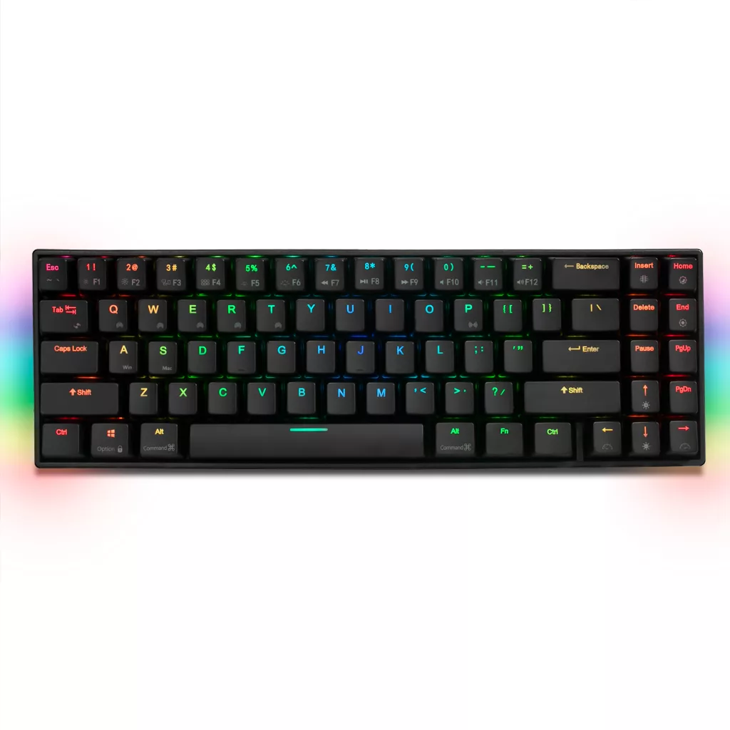 Royal Kludge RK71 Wired With Gateron Yellow Switches (Hot-Swappable ...