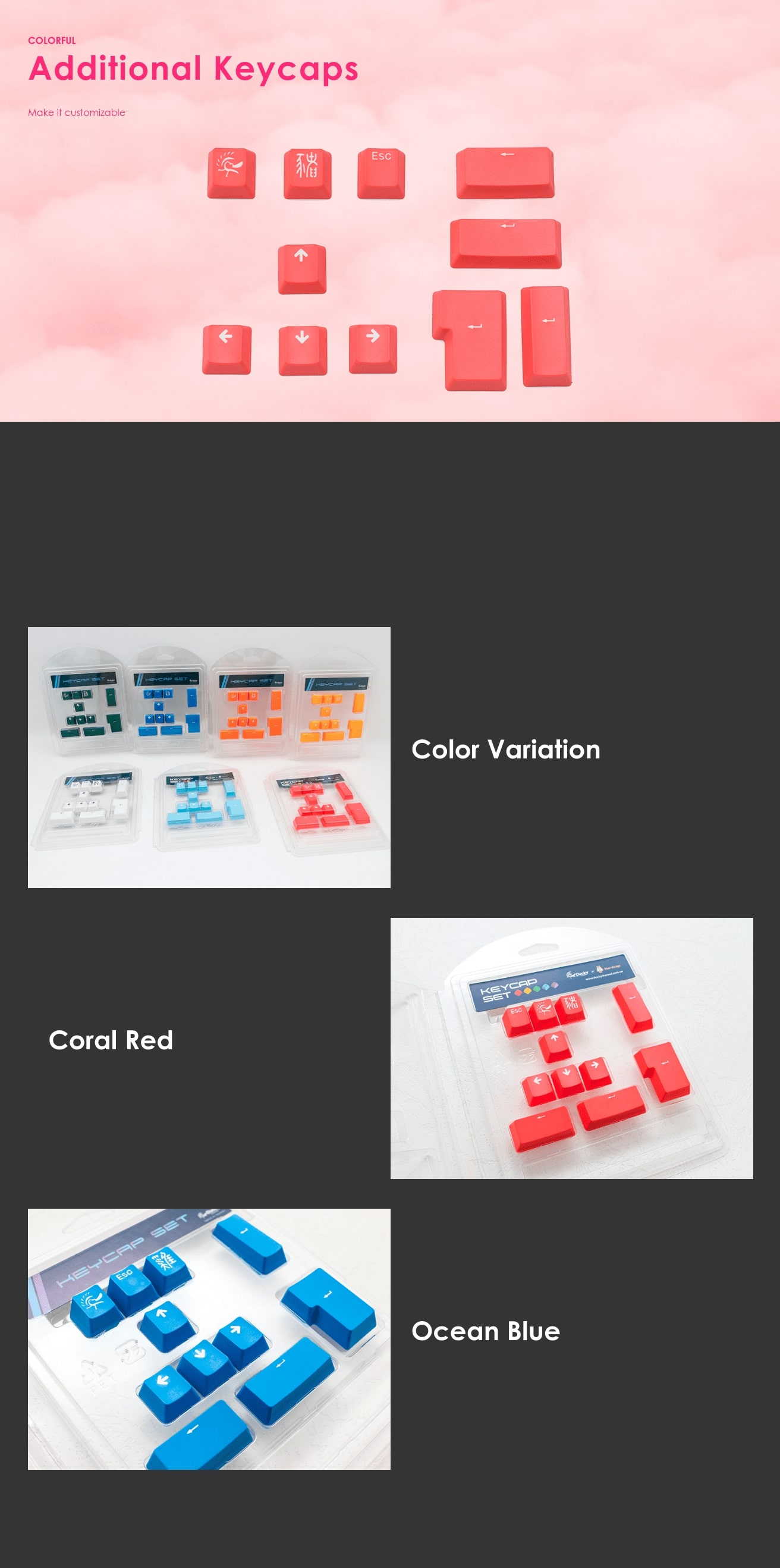 Ducky Extra Keycaps : Meckeys.com : Keycaps