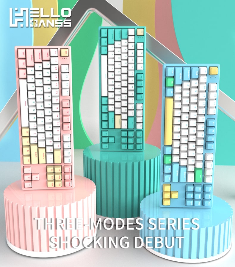 Hello Ganss GS 87C-HT : Meckeys.com : 80% Keyboard / TKL