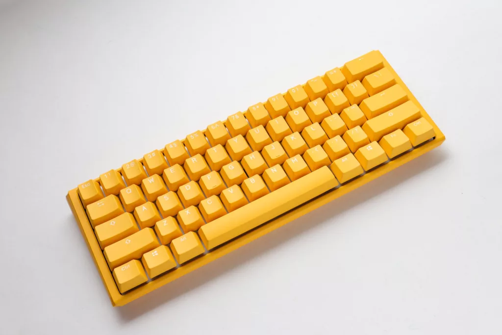 Ducky One 3 Mini Yellow : Meckeys.com : 60% Keyboard