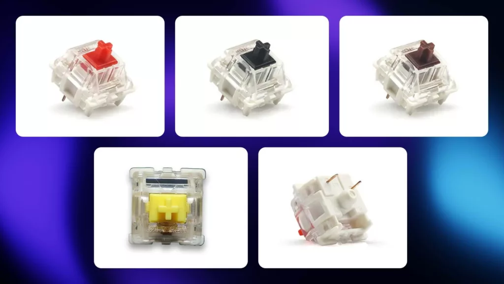 Gateron 3 Pin Switch Tester Pack : Meckeys.com : Key Switches