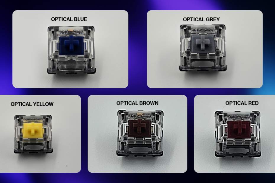 Gateron Double-Rail Magnetic Switch : Meckeys.com : Key Switches