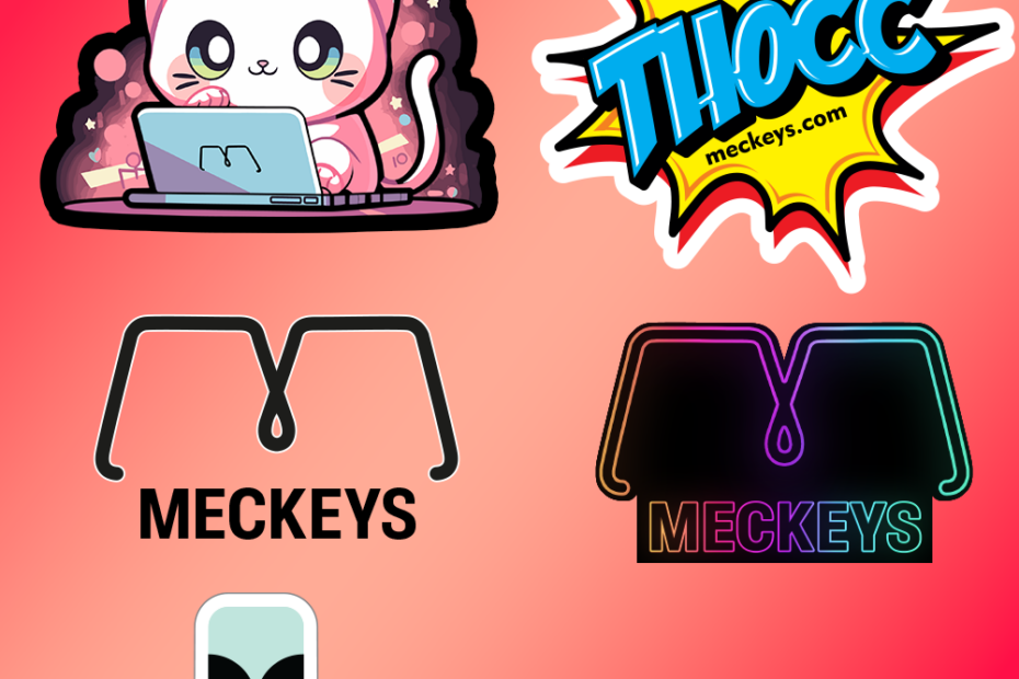 Meckeys Sticker Pack : Meckeys.com : Uncategorized