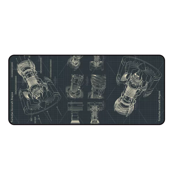 Mecmat - Turbofan : Meckeys.com : Deskmat