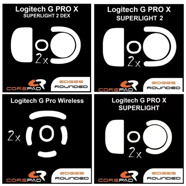 Corepad Pro Skatez - Logitech G Pro Wireless Series : Meckeys.com : Mouse