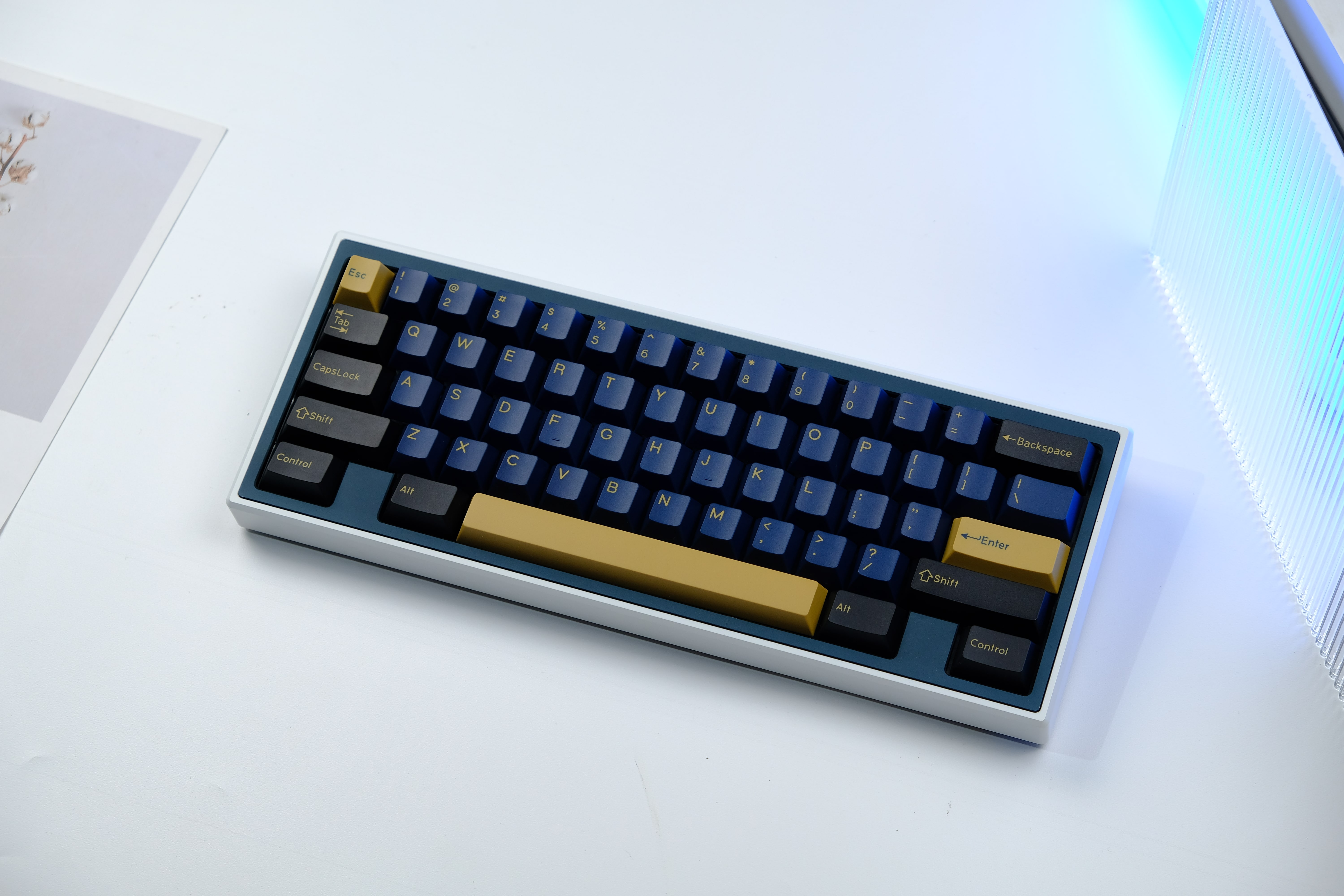 GMK Blue Samurai Keycap : Meckeys.com : Keycaps