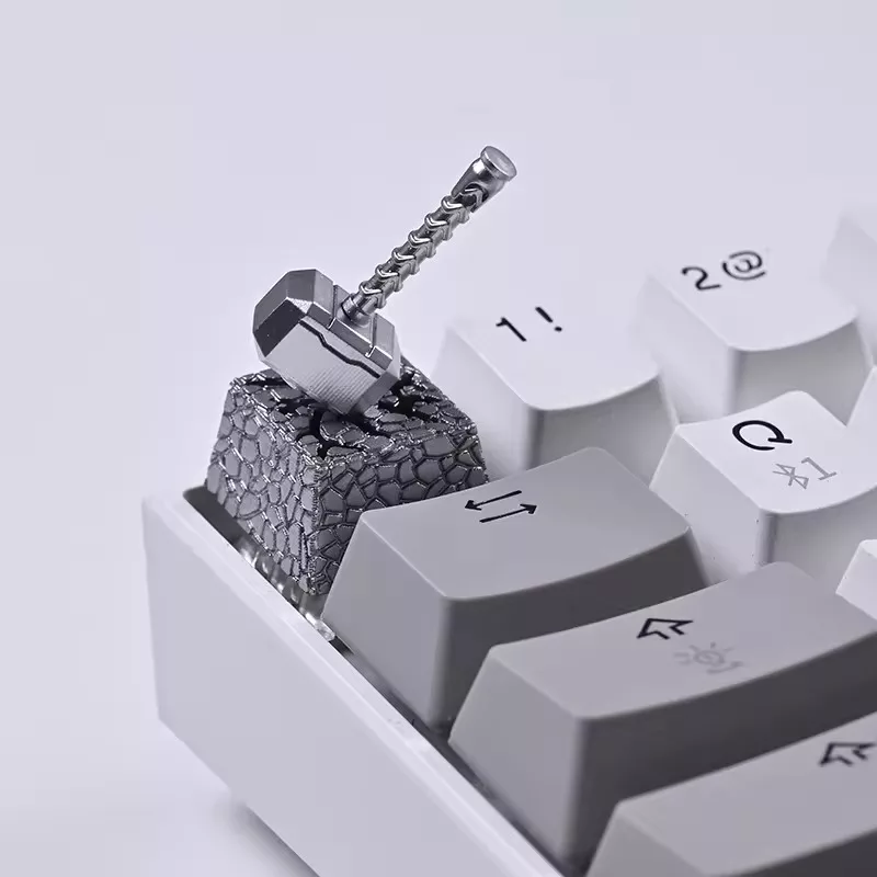 Thor Hammer Resin Keycap : Meckeys.com : Artisan Keycaps