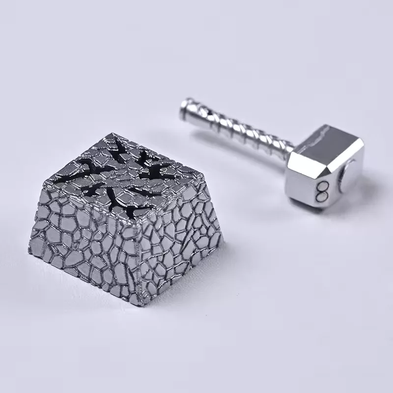 Thor Hammer Resin Keycap : Meckeys.com : Artisan Keycaps