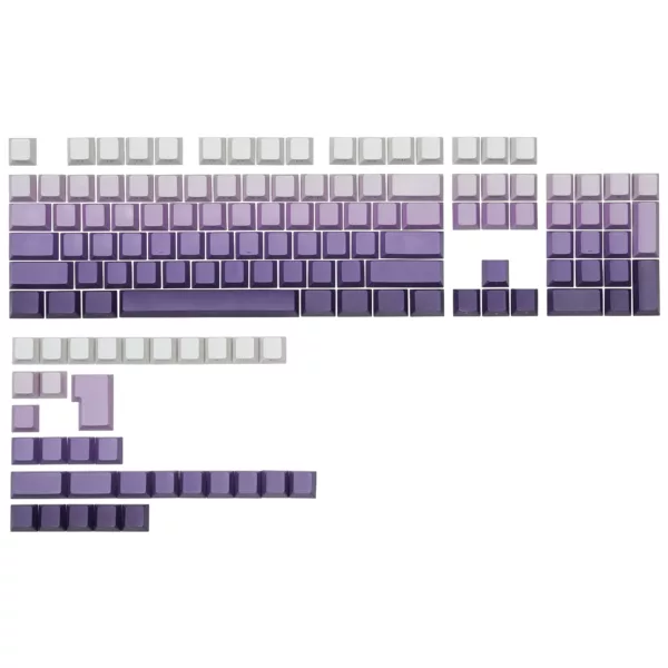 Side-printed Keycap - Gradient Purple : Meckeys.com : Keycaps