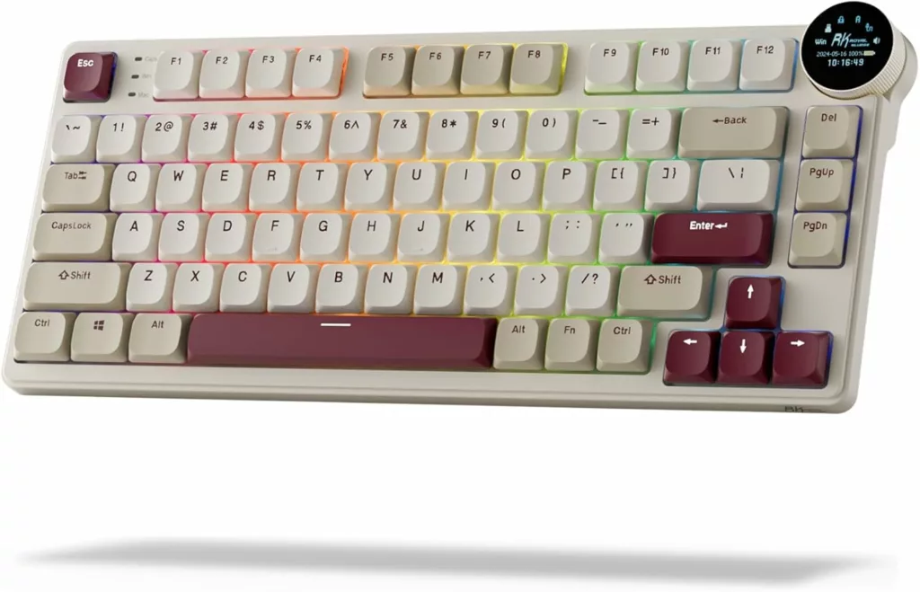 Royal Kludge RK N80 Low Profile : Meckeys.com : 75% Keyboard
