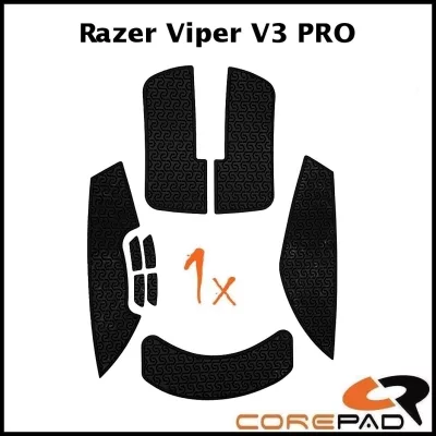 Corepad Soft Grips - Razer Viper V3 PRO : Meckeys.com : Grip Tape