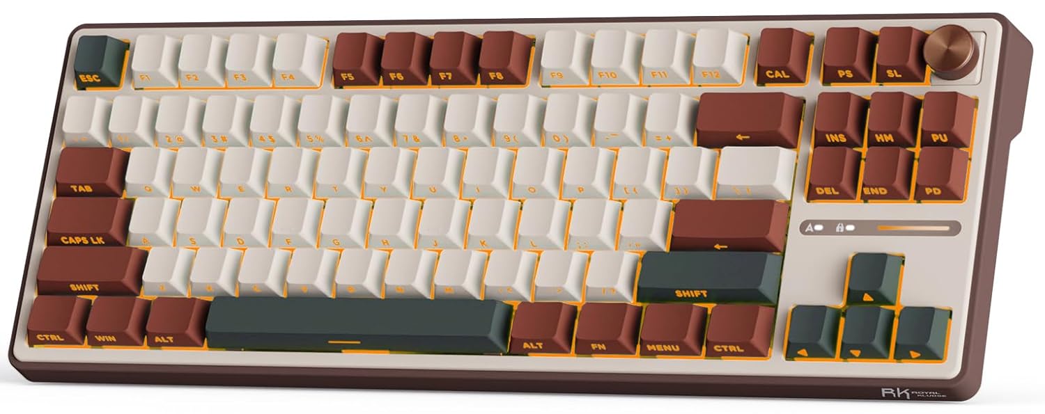 Royal Kludge RK R87 PRO : Meckeys.com : 80% Keyboard / TKL