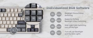 Royal Kludge RK R87 PRO : Meckeys.com : 80% Keyboard / TKL