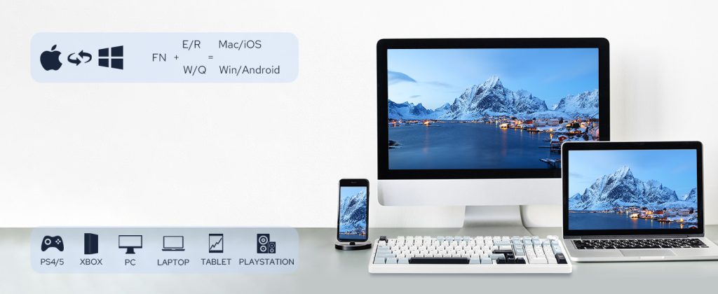 Aula F99 Pro Wireless : Meckeys.com : 100% Keyboard