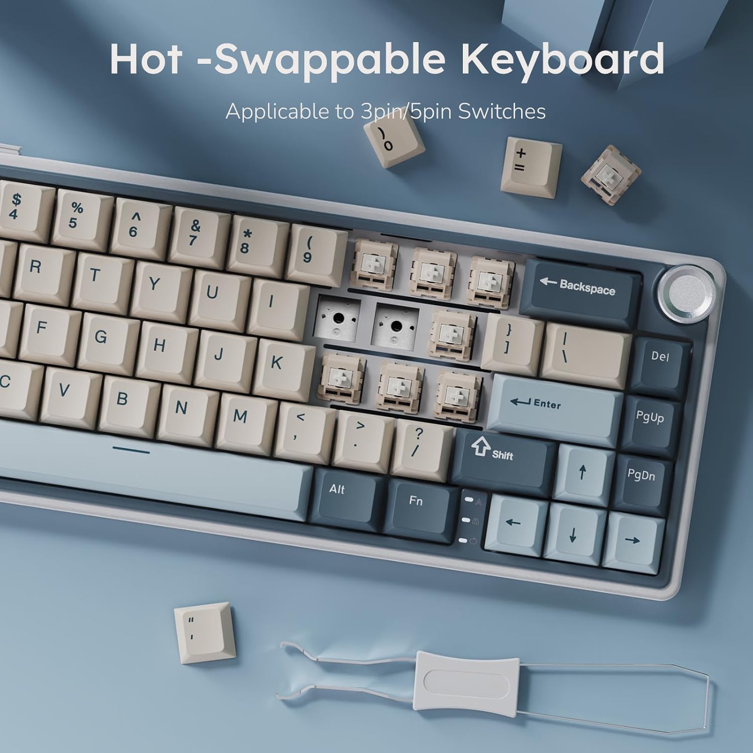 Royal Kludge R65-WIRELESS : Meckeys.com : 65% Keyboard