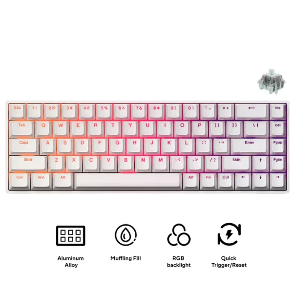 Madlions Fire 68 : Meckeys.com : 65% Keyboard