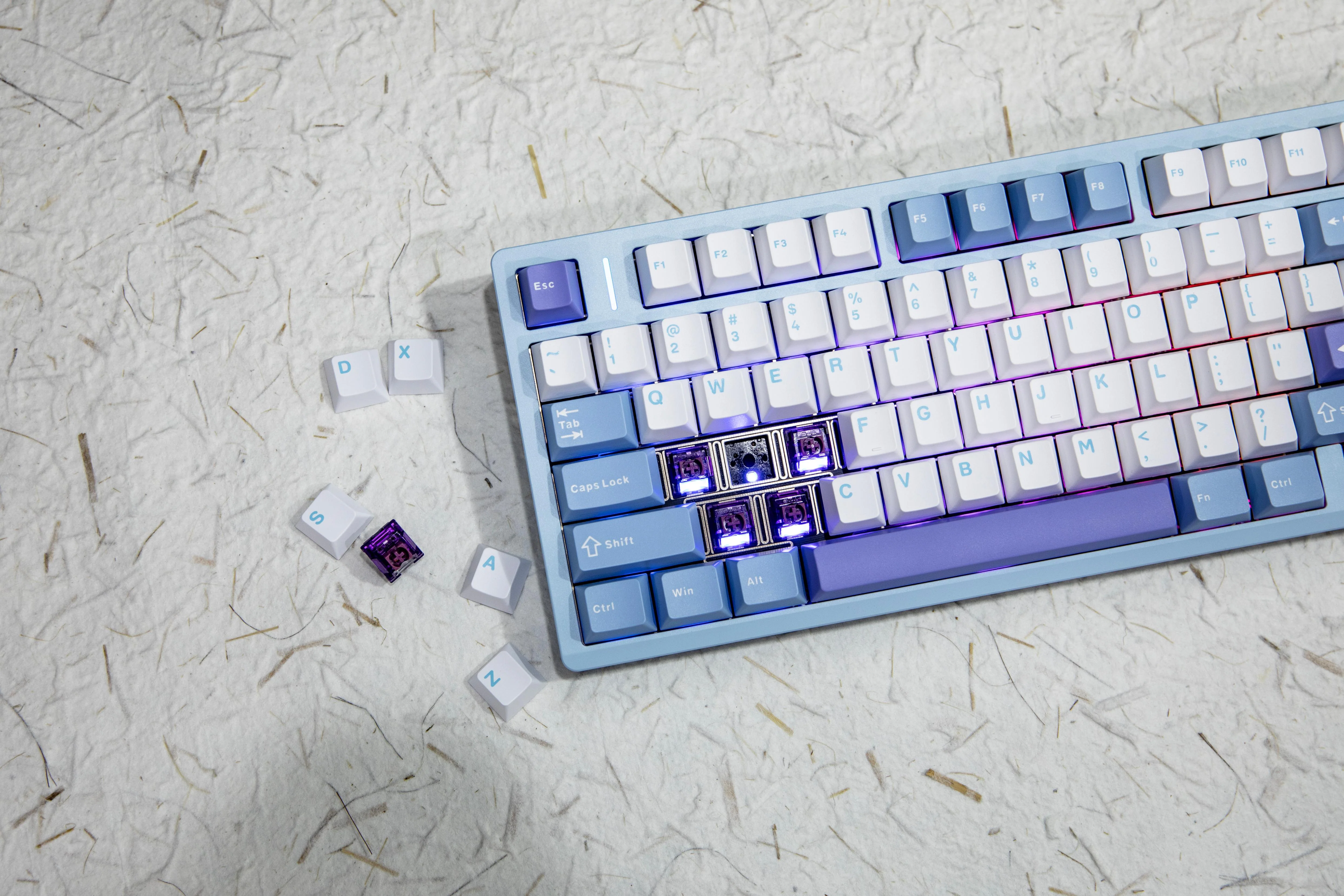 Aula M75 Aluminum Gasket Wireless : Meckeys.com : 75% Keyboard