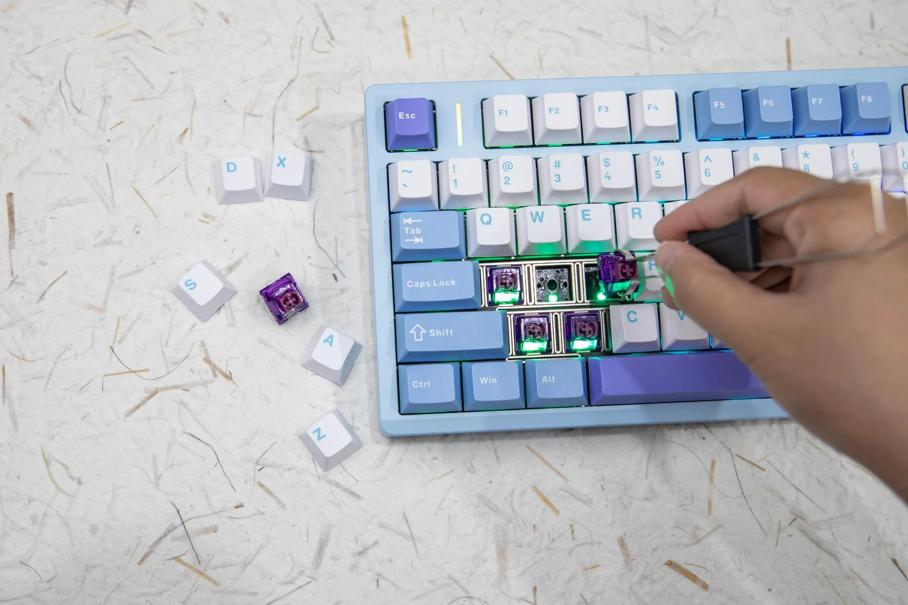 Aula M75 Aluminum Gasket Wireless : Meckeys.com : 75% Keyboard