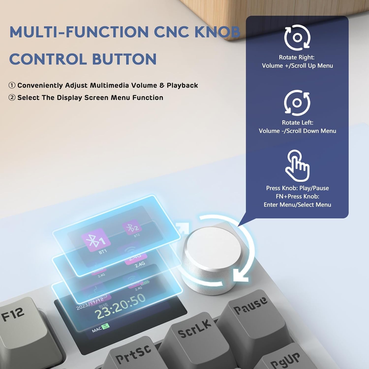 ATTACK SHARK K86 : Meckeys.com : 75% Keyboard