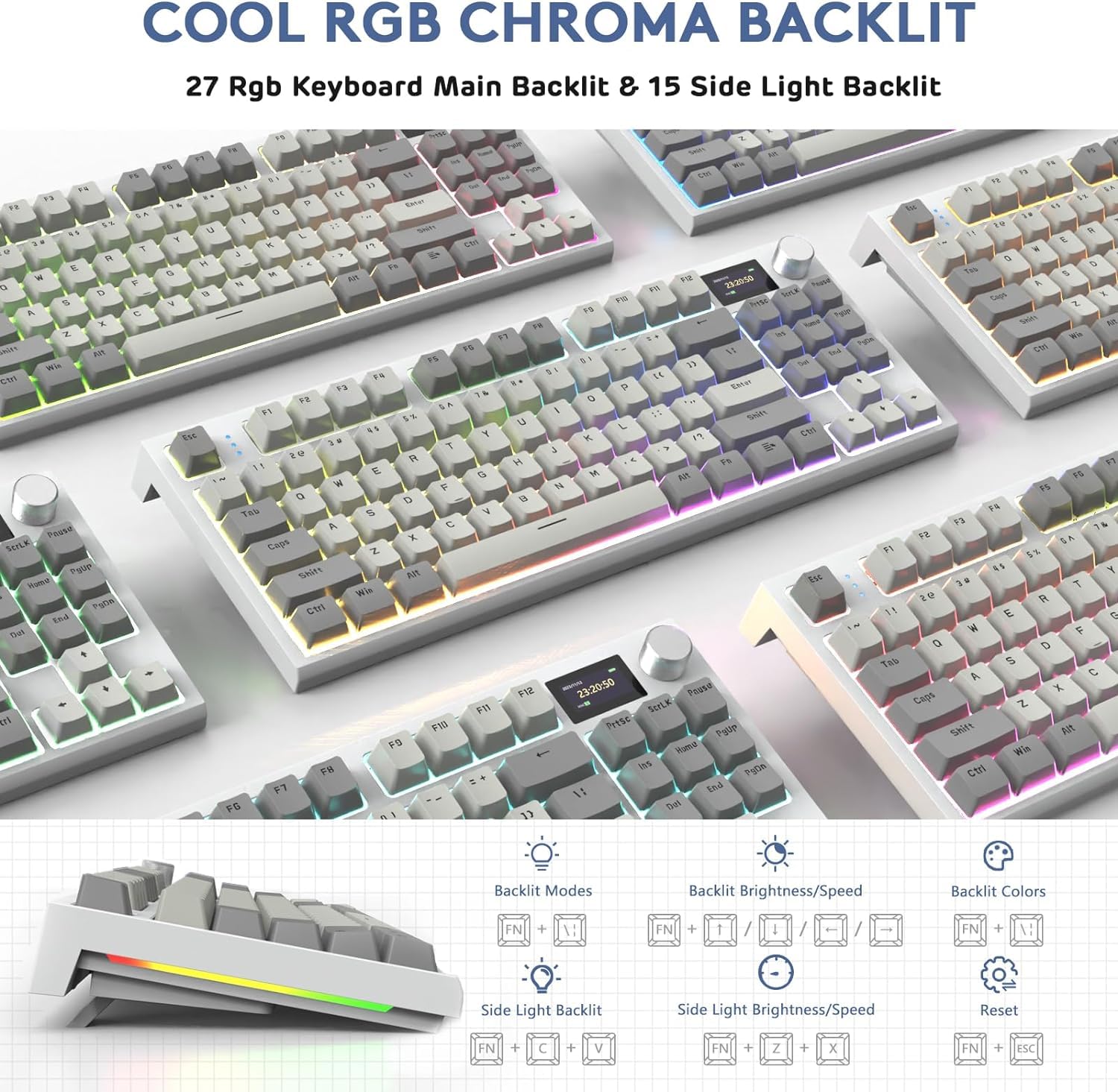 ATTACK SHARK K86 : Meckeys.com : 75% Keyboard