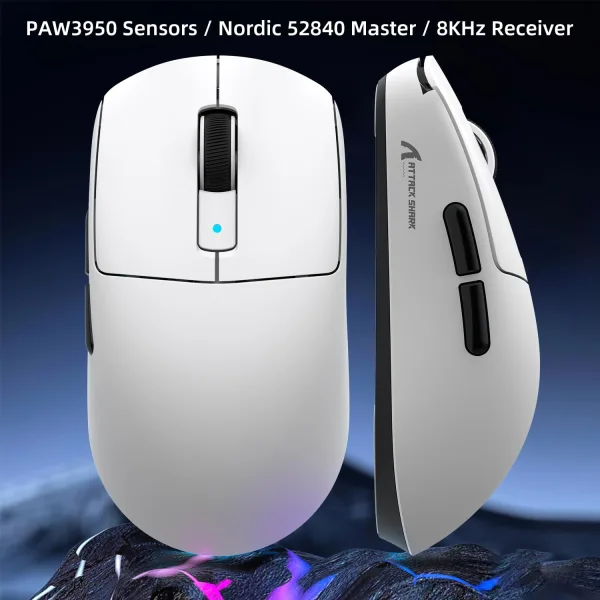 ATTACK SHARK R6 : Meckeys.com : Mouse