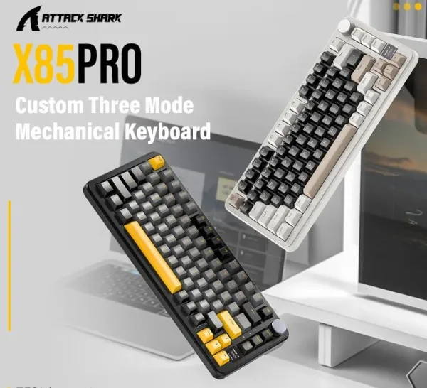 ATTACK SHARK X85 PRO : Meckeys.com : 75% Keyboard