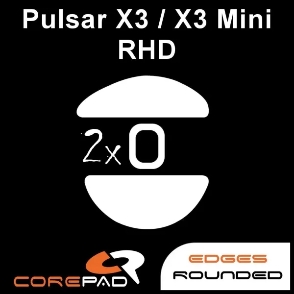 Corepad Pro Skatez - Pulsar X3 / X3 Mini (RHD - Right-Handed) : Meckeys ...