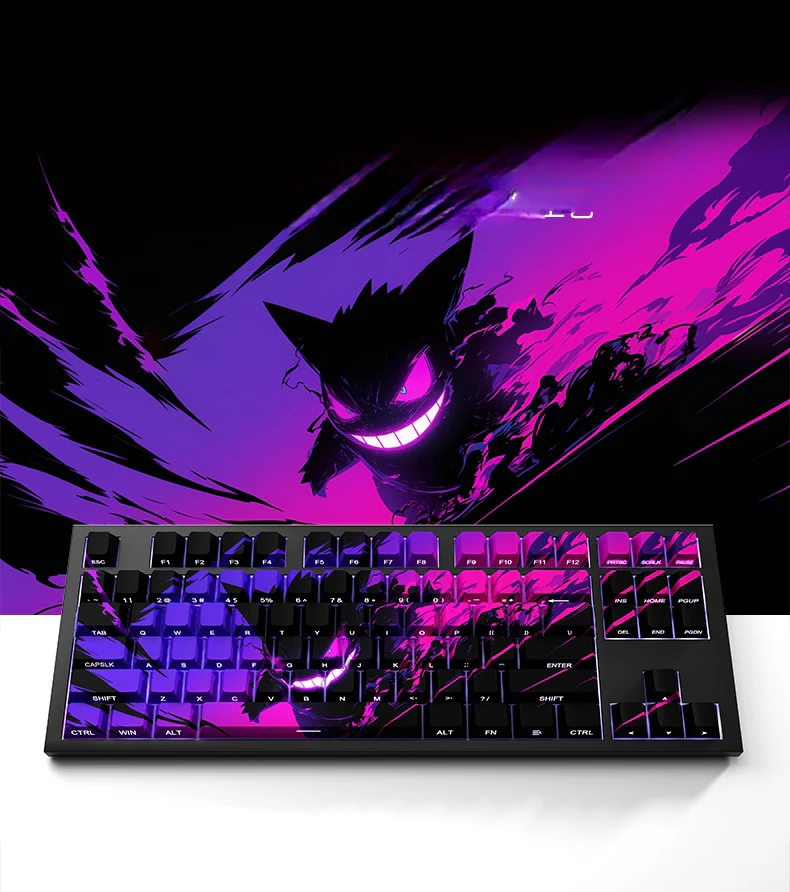 Anime Gengar Keycap Set : Meckeys.com : Keycaps