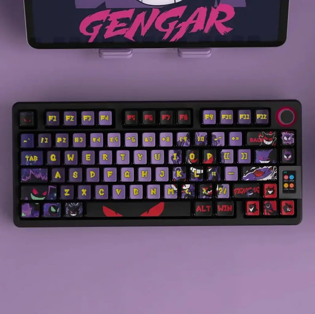 Gengar Anime Keycap Set : Meckeys.com : Keycaps