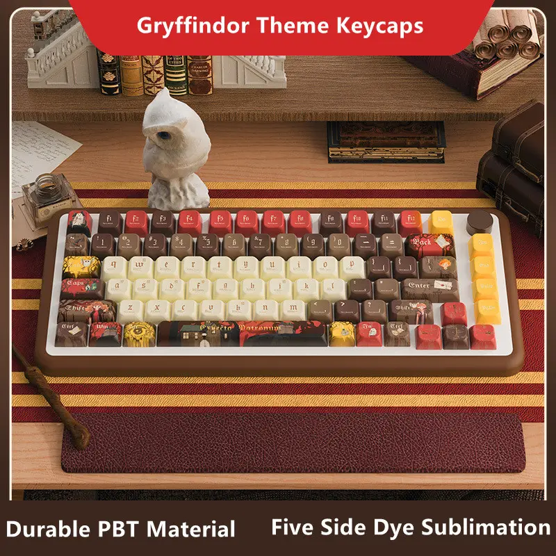 Harry Potter Gryffindor Theme Keycap Set : Meckeys.com : Keycaps