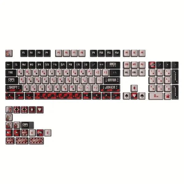 Joker Pudding Keycap Set : Meckeys.com : Keycaps