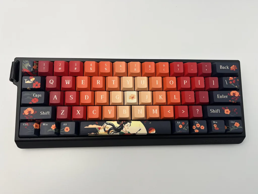 Under The Moon And Flower Keycap Set : Meckeys.com : Keycaps
