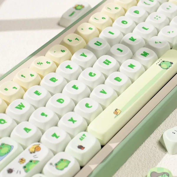 Green Frog Keycaps Set : Meckeys.com : Keycaps