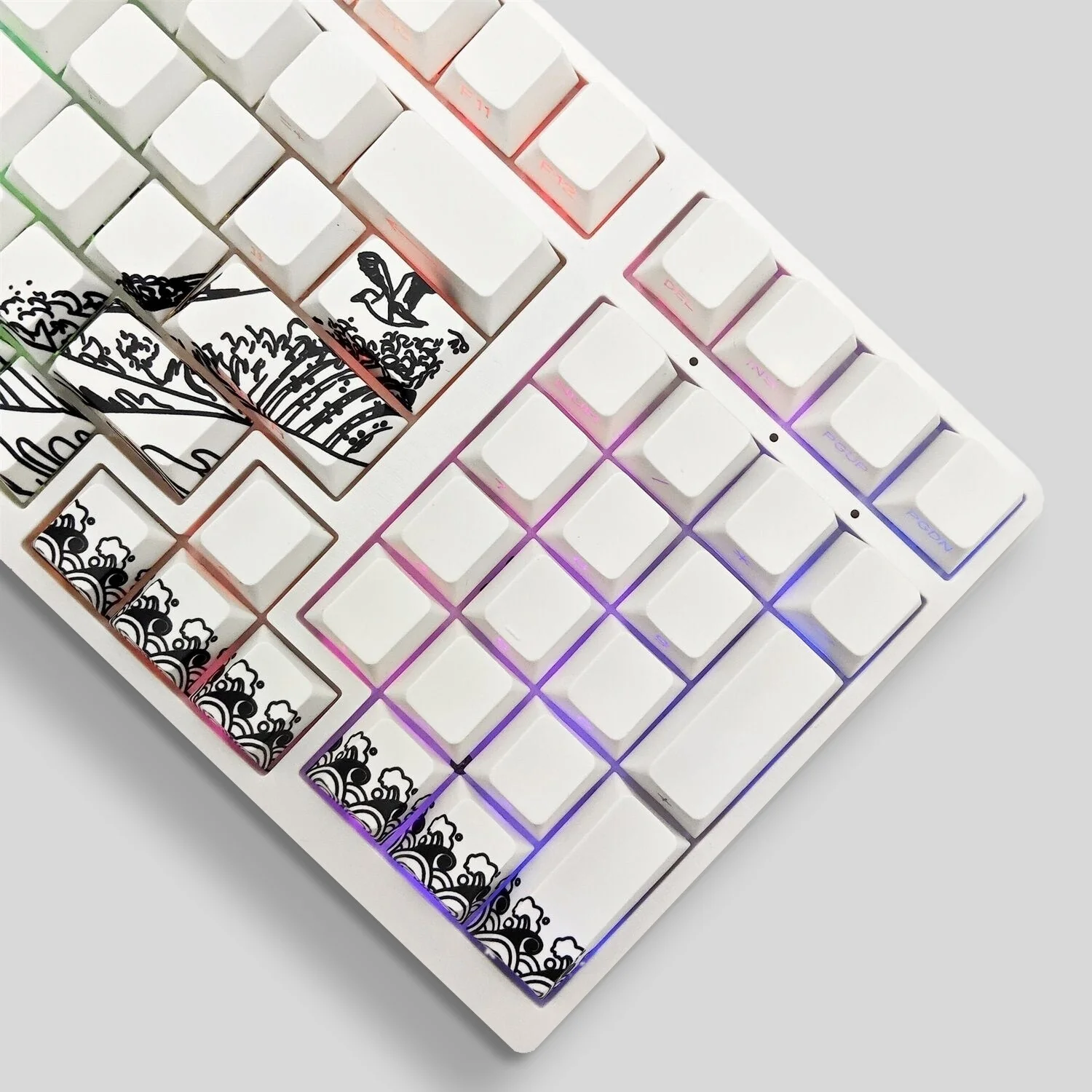 Great Wave Of Kanagawa Keycap Set : Meckeys.com : Keycaps
